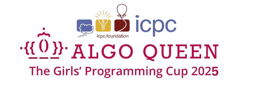 ICPC AlgoQueen 2025 – Event Completed
